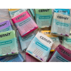 Cernit Translucent polymer clay in PolymerClayLatvia.com online store