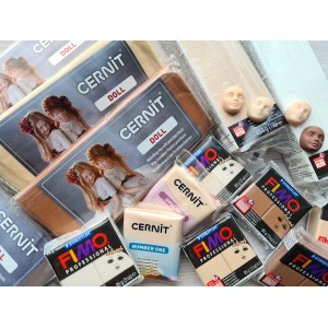 Skin-colored oven-bake polymer clay in PolymerClayLatvia.com online store