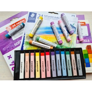 Soft pastel (Pastel crayons) in PolymerClayLatvia.com online store