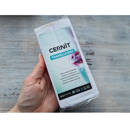 Cernit Translucent polymer clay in PolymerClayLatvia.com online store