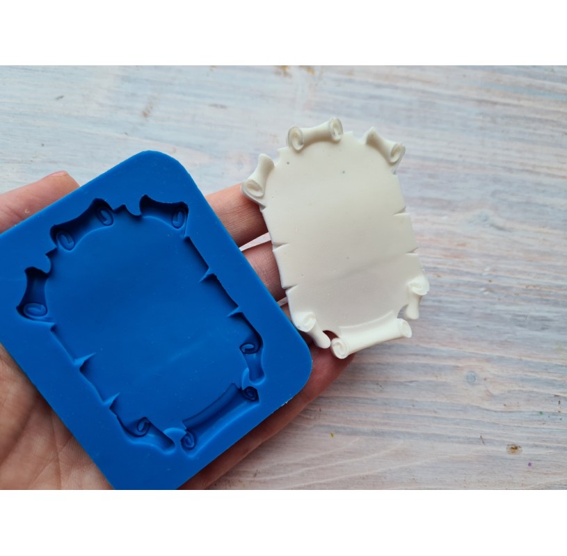 Silicone mold, Scroll, Modeling tools of scrapbooking, for home decor
