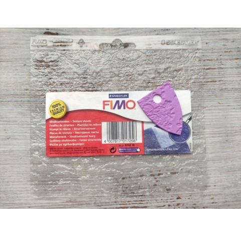 FIMO texture sheets, Lace trim