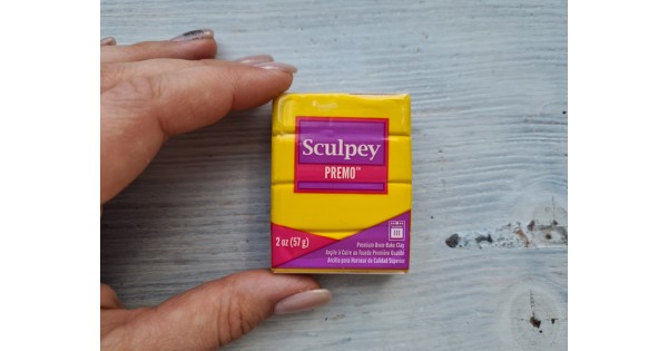 Premo Sculpey Polymer Clay Cadmium Yellow Hue Ceramics & Pottery ...